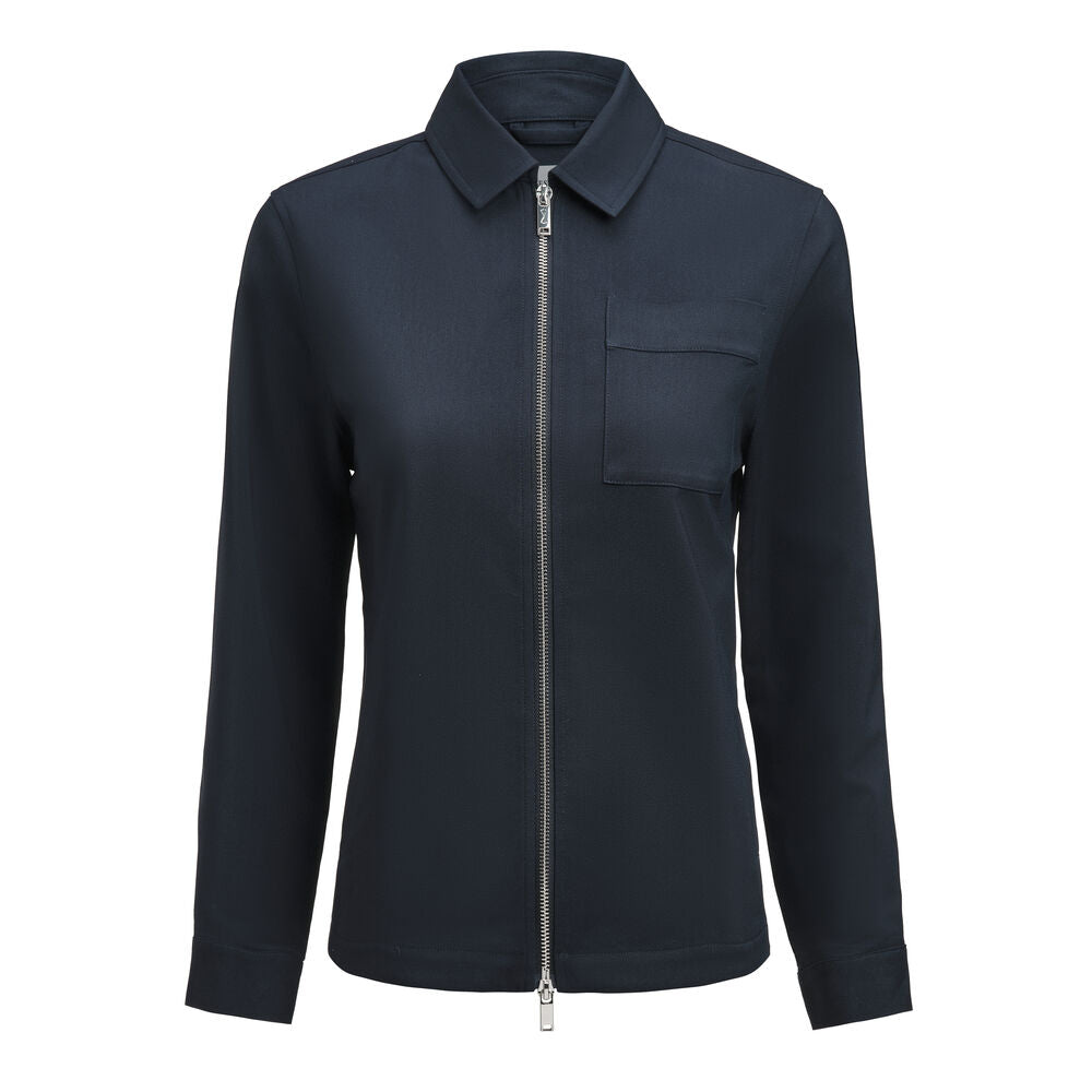 Modern Zip Overshirt Woman – J.Harvest & Frost: Corporate Shirtmaker